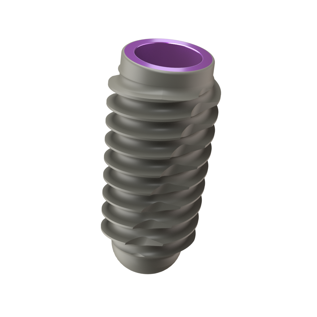 Implant One 400 Series 5.5 mm Wide Thread implant – Implant Logistics