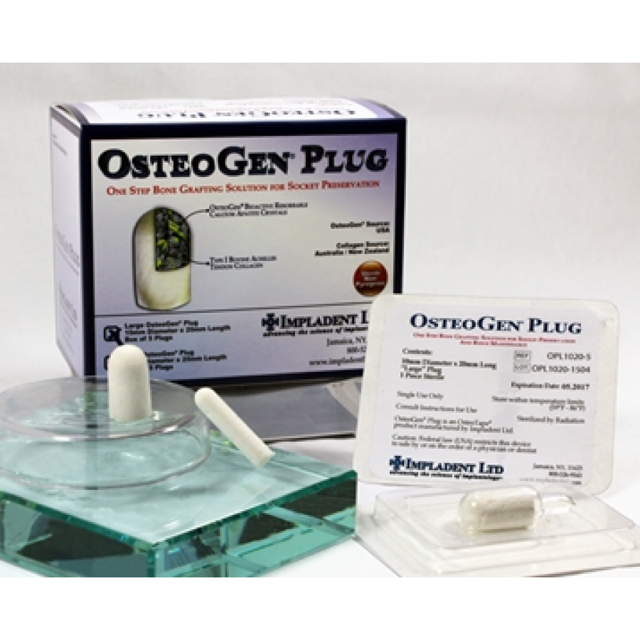 OsteoGen Plug 10mm x 20mm – Implant Logistics